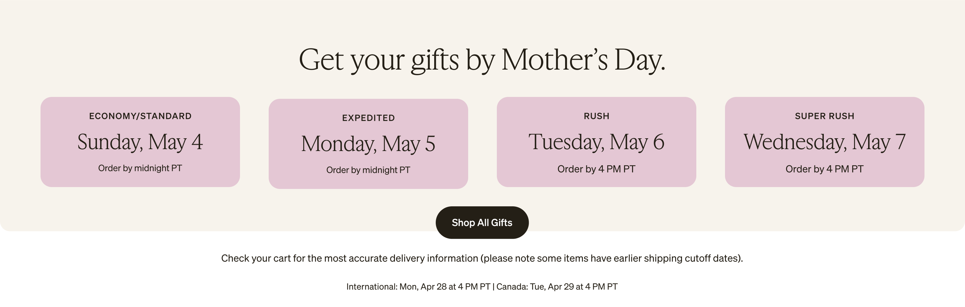 Shipping & Delivery | Shutterfly