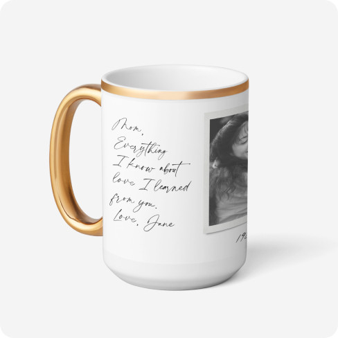 Photo Mugs | Create Custom Mugs | Shutterfly
