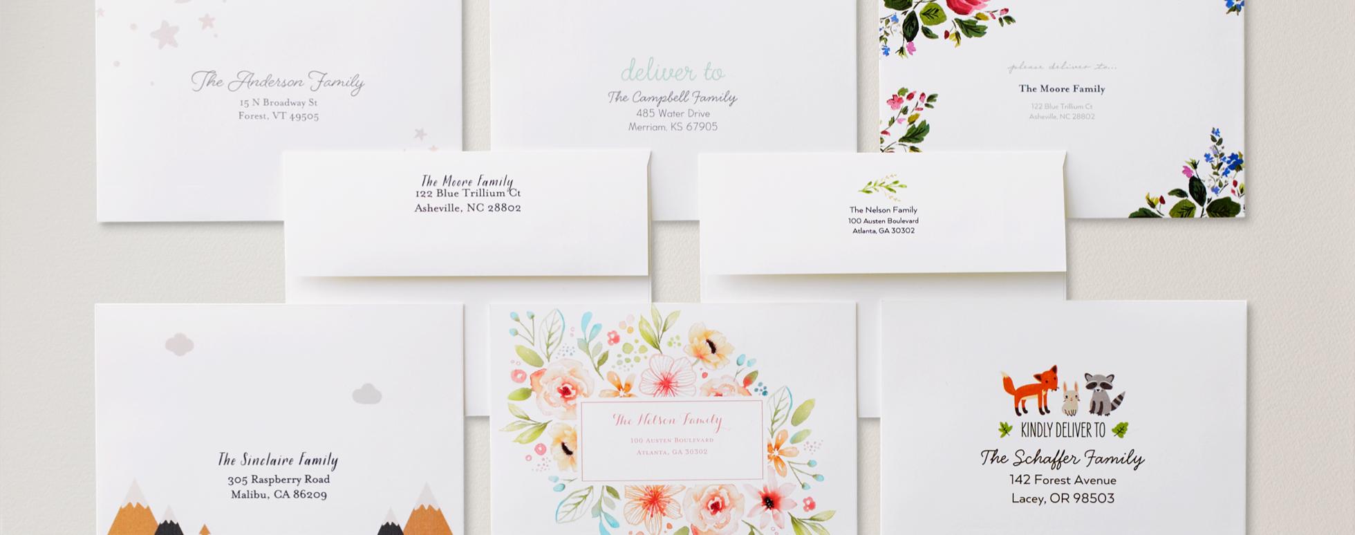 Custom Envelopes | Addressing